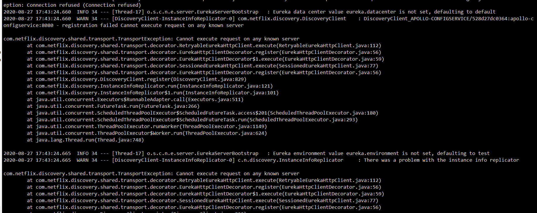 最新版本的apollo-configservice(1.7.1) 镜像启动报错 · Issue #3261 · apolloconfig ...