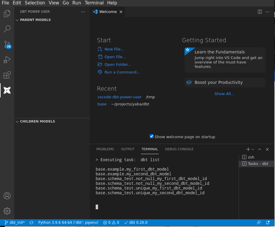 Dbt Power User Not Detecting Dbt · Issue 76 · Altimateaivscode Dbt Power User · Github