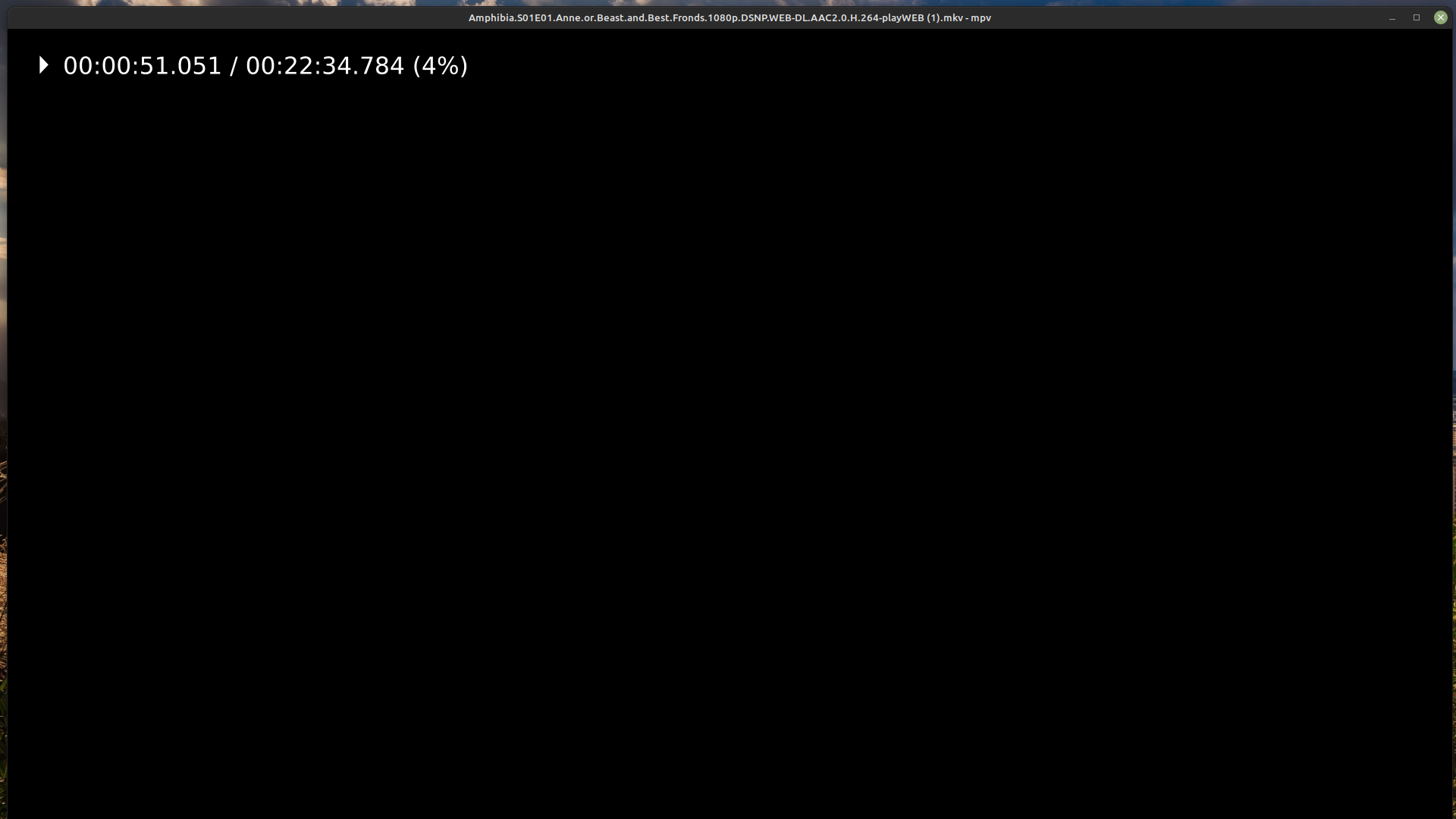 Problem Playing Video With Audio That Does Not Start With Video · Issue 12025 · Mpv Playermpv