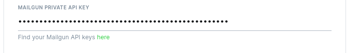 Link to get Mailgun API key within Ghost setting is wrong · Issue #18630 · TryGhost/Ghost · GitHub