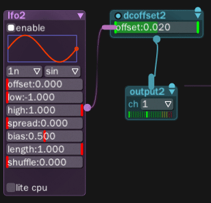 modules that create signals intended to output CV to dc coupled audio ...