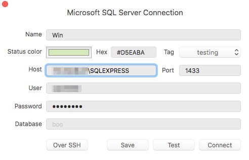 Cannot connect to MS SQL Server · Issue #209 · TablePlus/TablePlus · GitHub