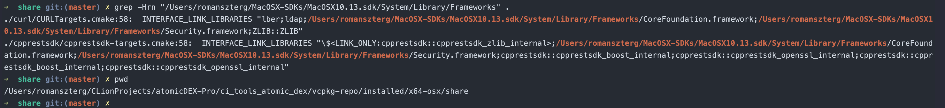 [MacOs]: Linking to foundation library should be private / internal · Issue #1522 · microsoft ...