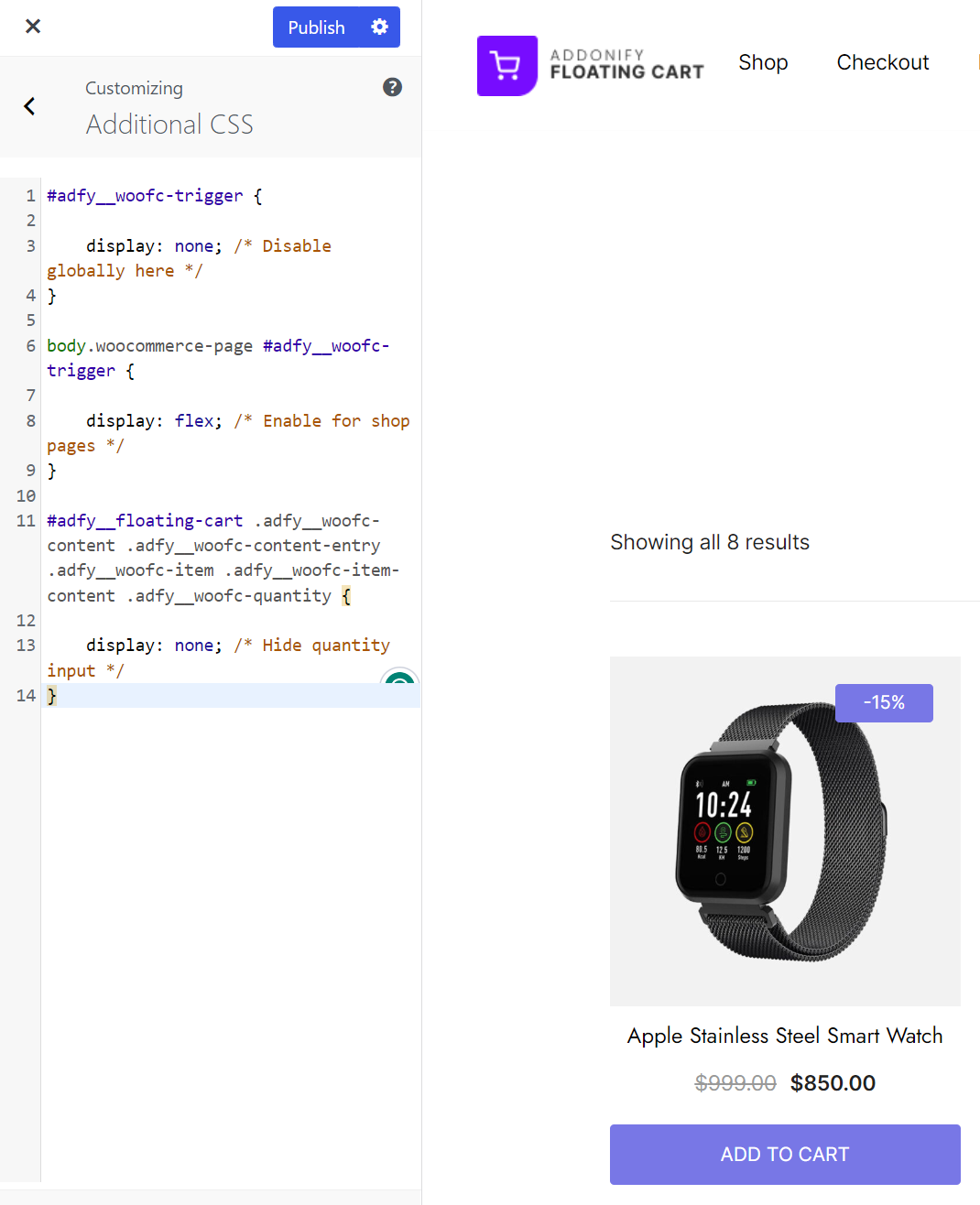 For Woocommerce Shop Page Only · addonify addonify-floating-cart · Discussion #175 · GitHub