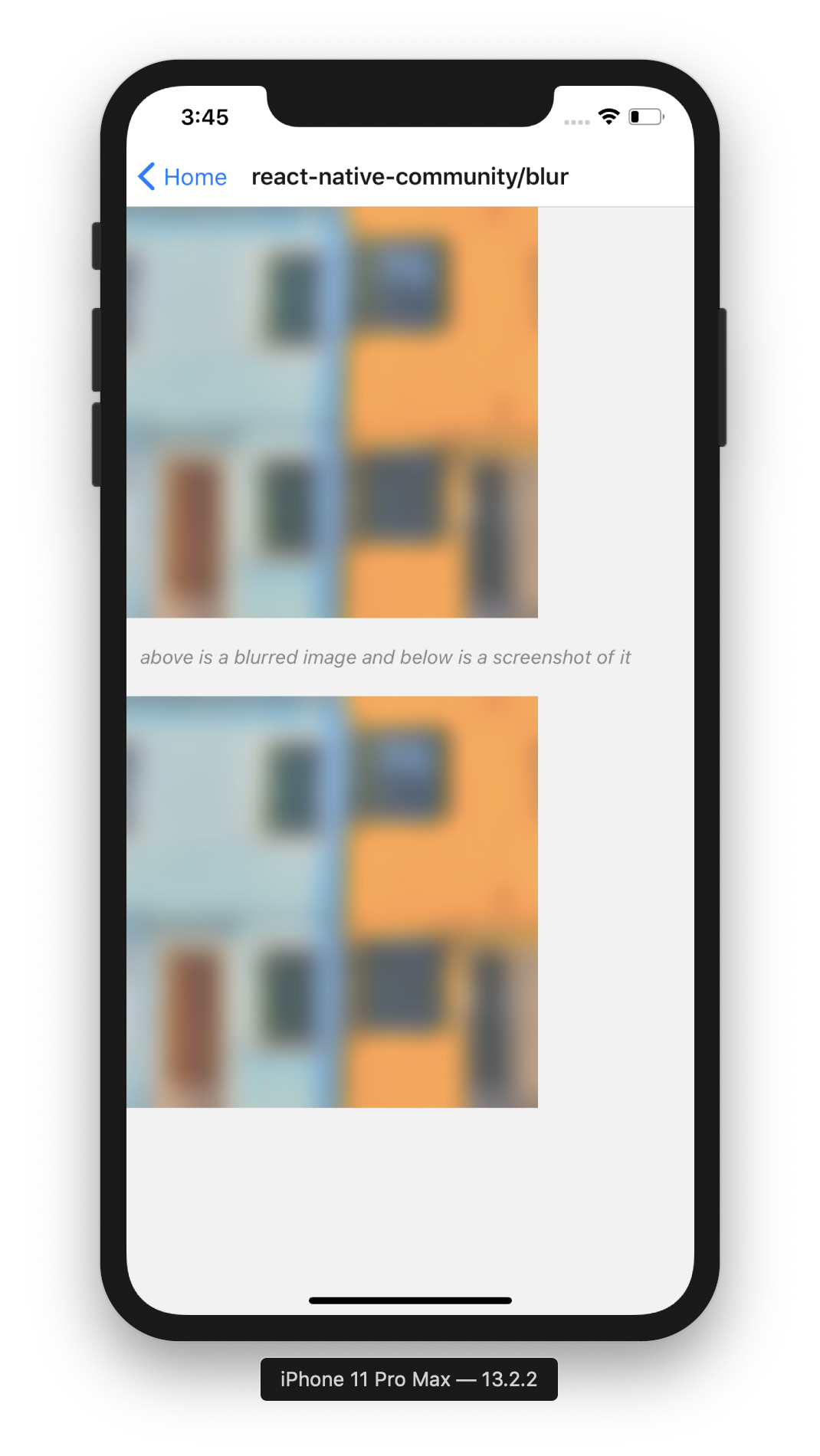 Image Cannot Blur Effect With Modal On Android Platform · Issue 244 · Gre React Native View