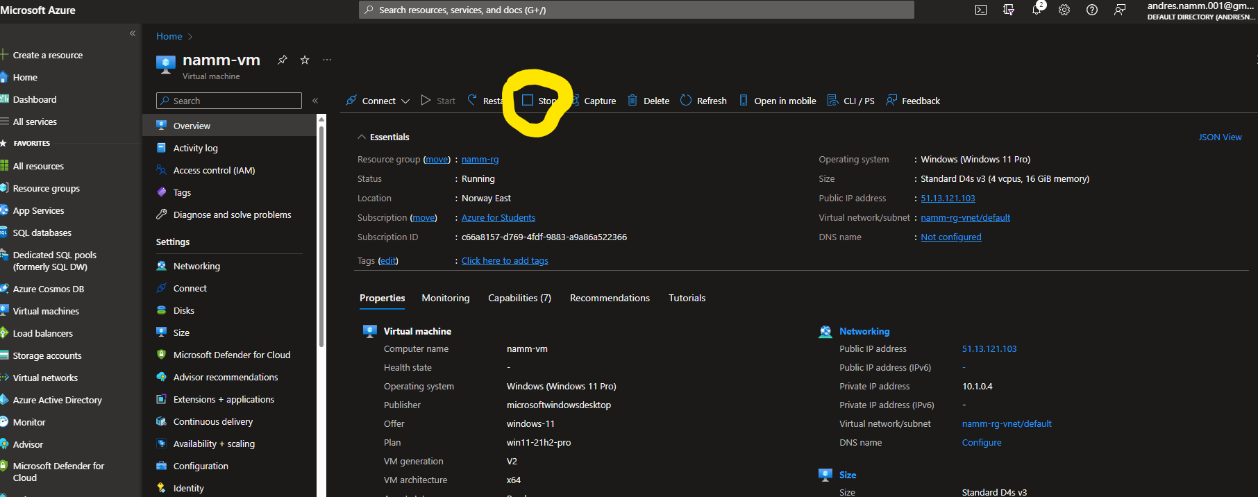 opsys_Namm/praks12_azurejawsl.md at main · AndresNamm/opsys_Namm · GitHub