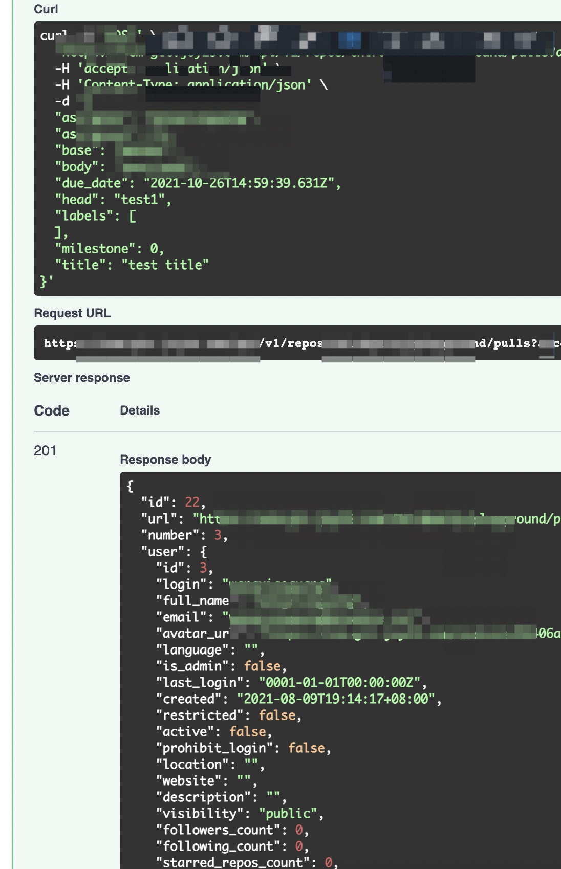 API call to create pull request removed in Gitea 1.15.5 · Issue #17439 · go-gitea/gitea · GitHub