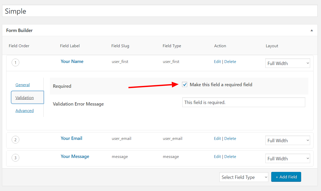Server side validation message is not displayed · Issue #571 · BuddyForms/BuddyForms · GitHub