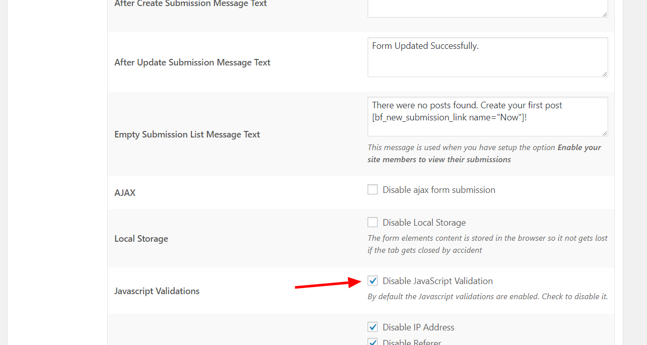 Server side validation message is not displayed · Issue #571 · BuddyForms/BuddyForms · GitHub