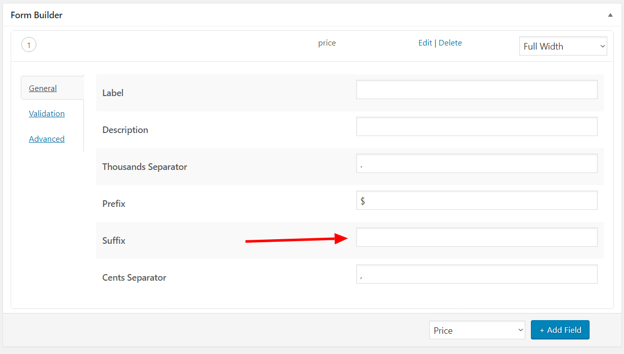 Price field suffix space missing · Issue #557 · BuddyForms/BuddyForms · GitHub