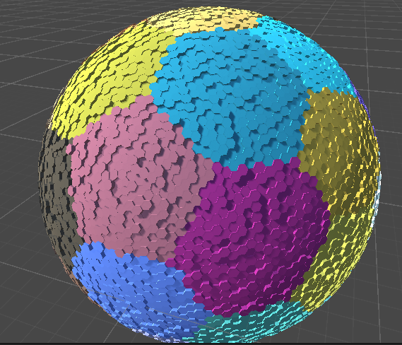 GitHub - bart1259/UnityHexPlanet: A Unity project which can create hexagonal based globes.