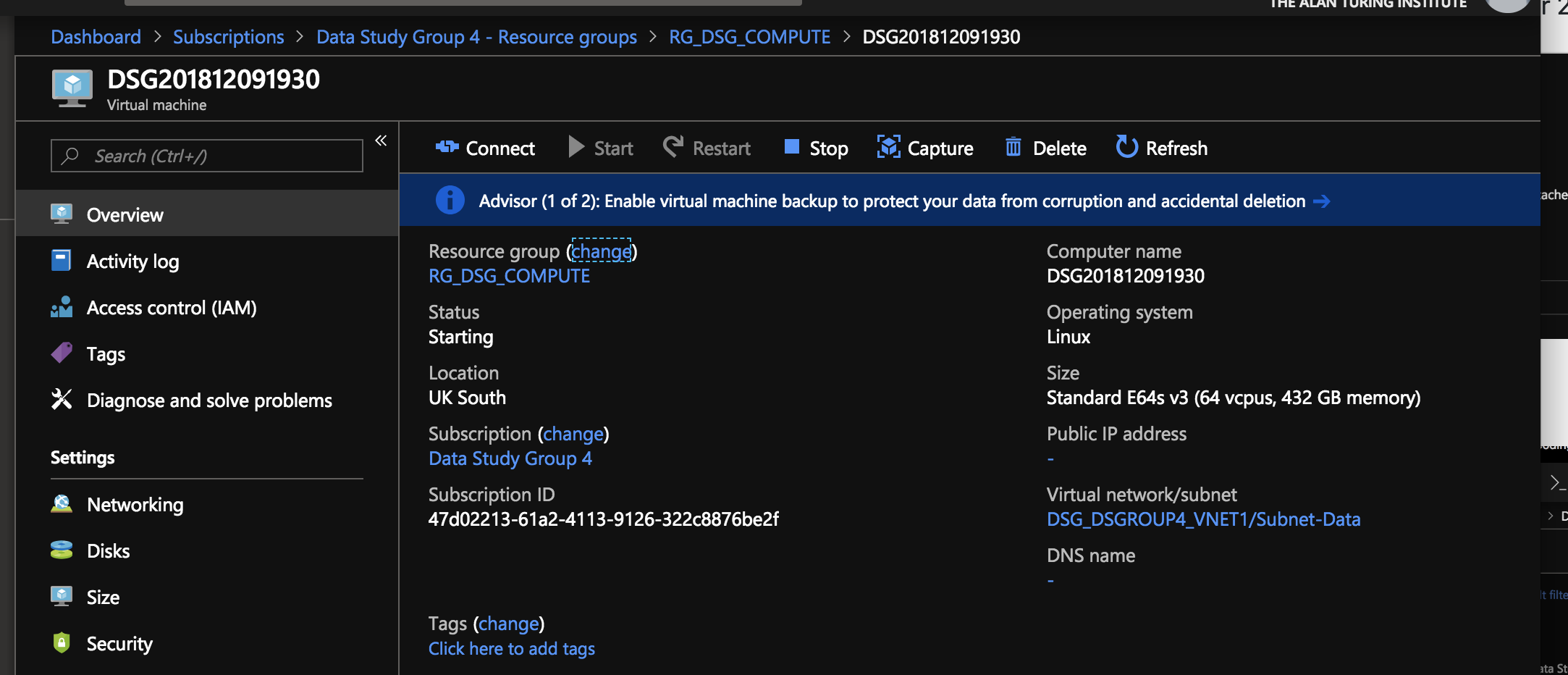 Safely deploying new Compute VMs for December 2018 DSG · Issue #138 · alan-turing-institute/data ...
