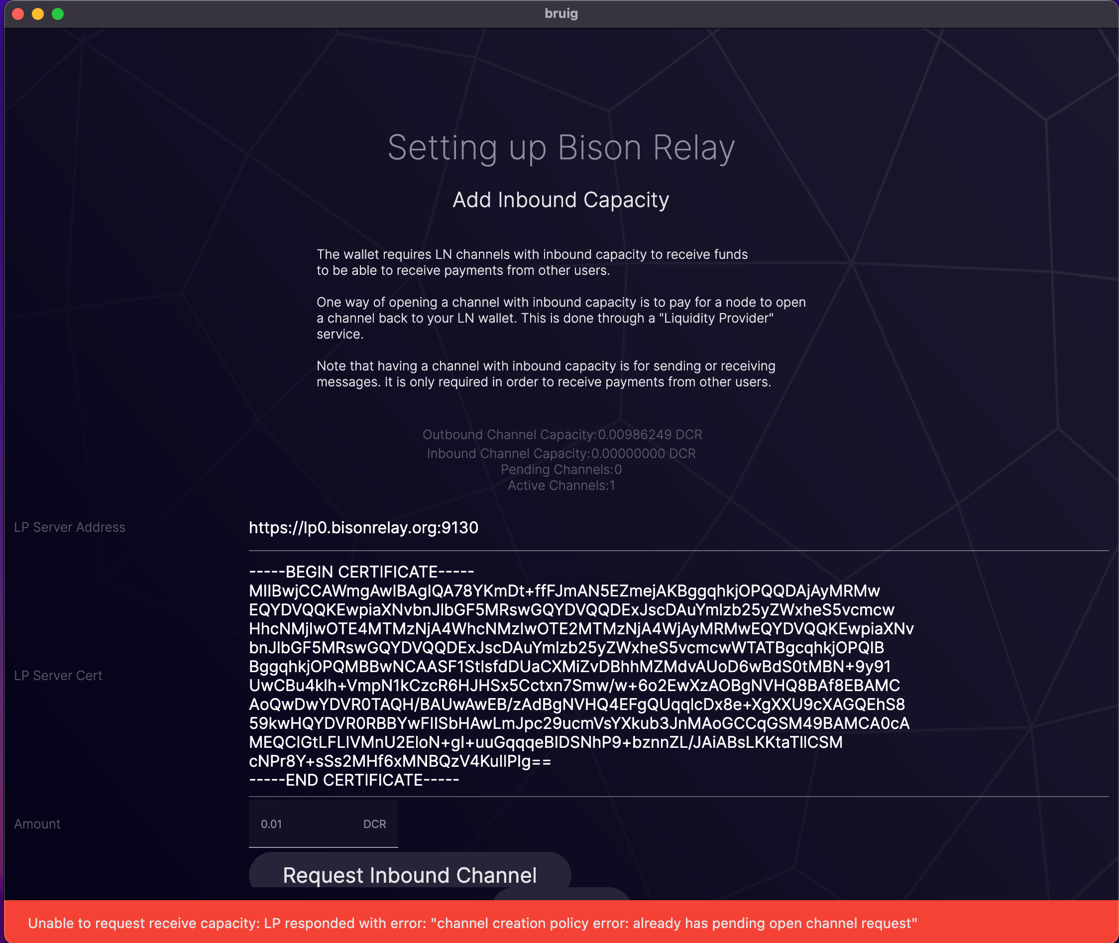 bruig: Address generation exceeding gap limit and leaves GUI/wallet in an unrecoverable state ...