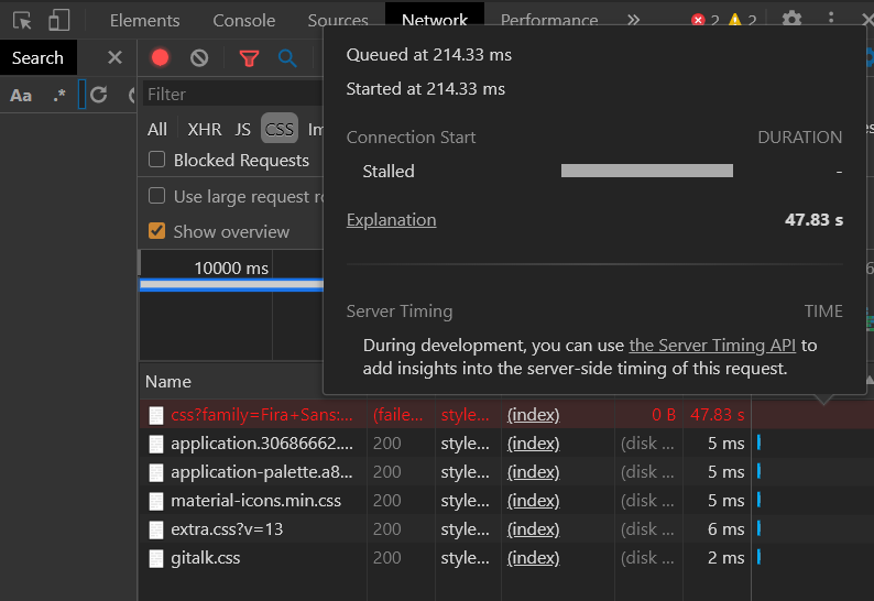 [BUG] Google Font 的阻塞问题 · Issue #2320 · OI-wiki/OI-wiki · GitHub