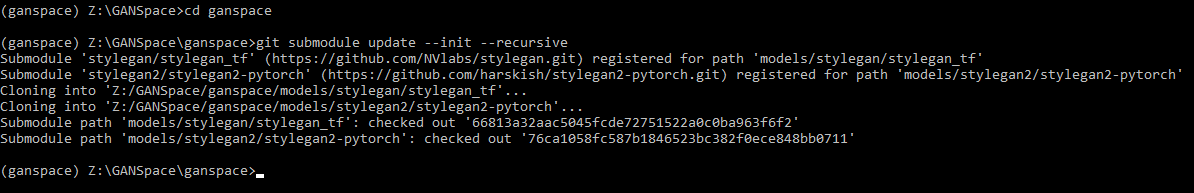 Setup Issues from: Step 5 + (Windows - Anaconda) · Issue #16 · harskish/ganspace · GitHub