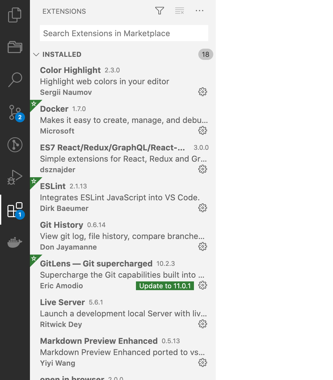 Gitlens Icon Disappears From Sidebar In Version 1101 · Issue 1162 · Gitkrakenvscode Gitlens