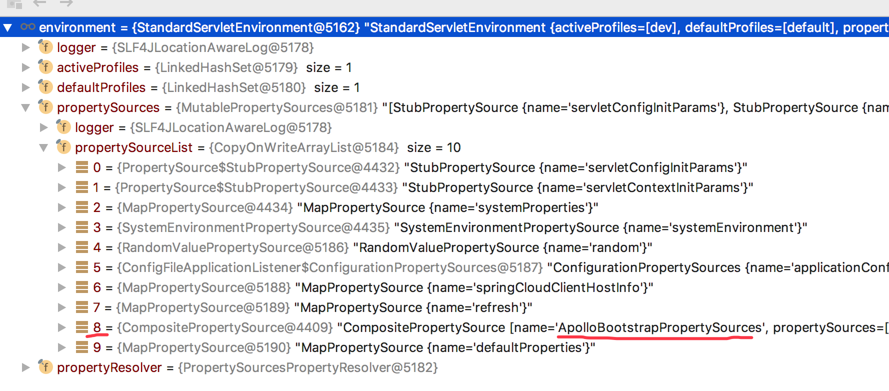 Apollo配置在spring boot上下文刷新之后排序变了？ · Issue #1463 · apolloconfig/apollo · GitHub