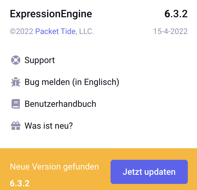 It still says there's a "new version". · Issue #2037 · ExpressionEngine ...
