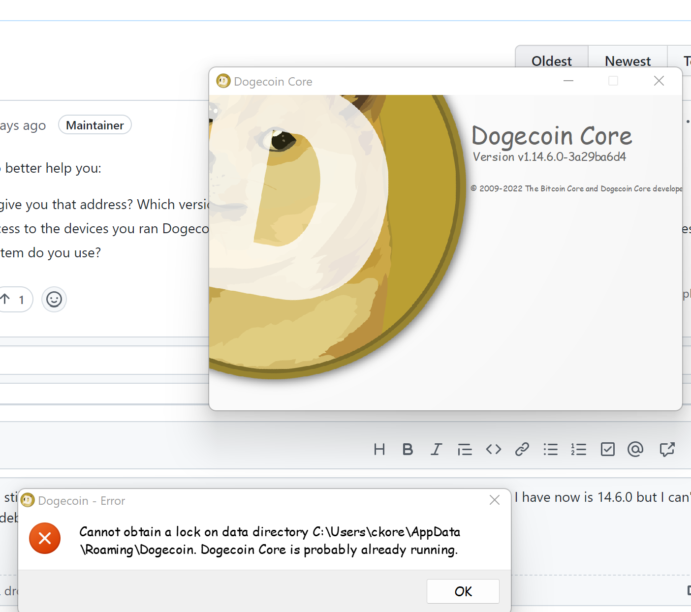question about lost dogecoin · dogecoin dogecoin · Discussion #3061 · GitHub