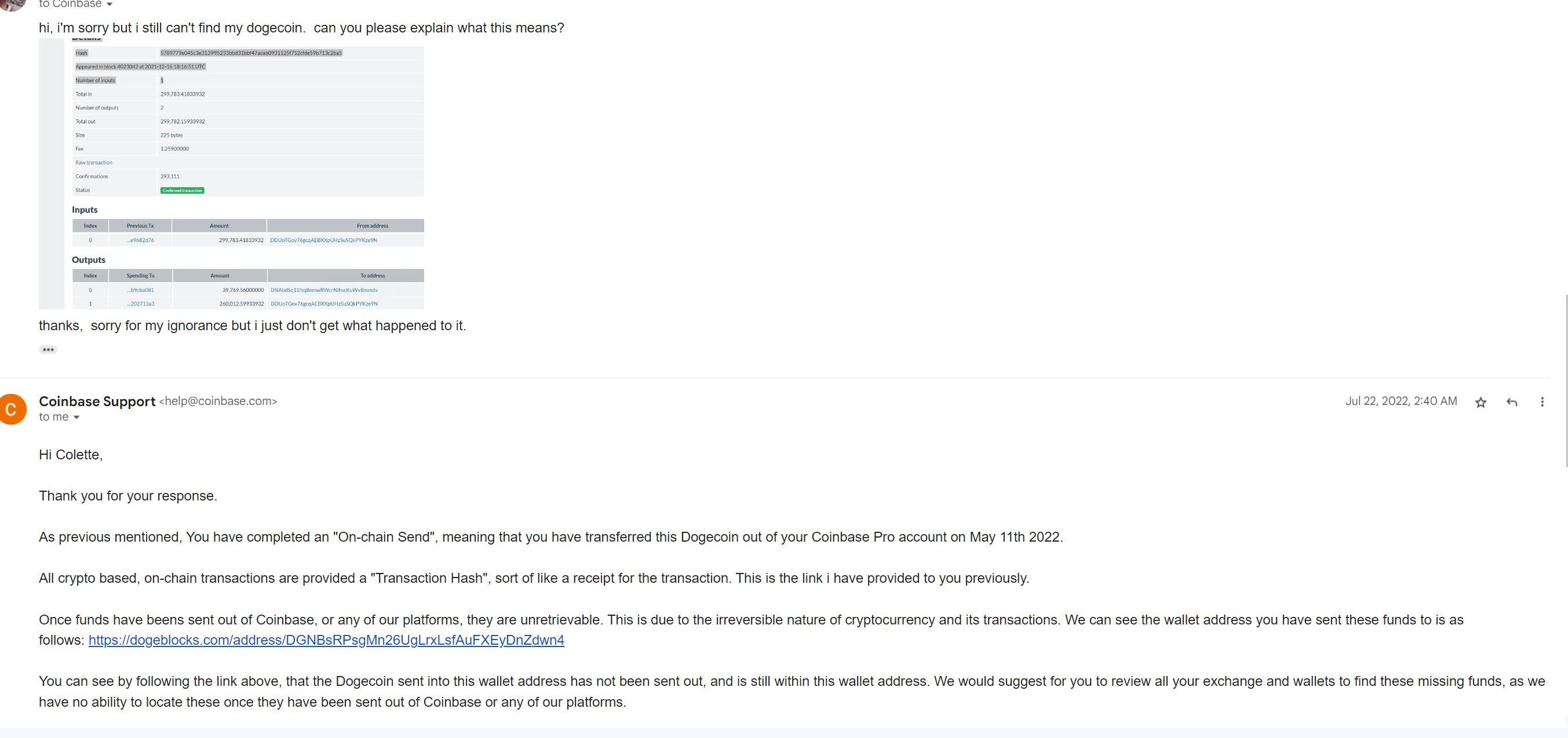 question about lost dogecoin · dogecoin dogecoin · Discussion #3061 · GitHub