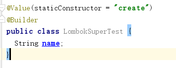 Bug:staticConstructor of @Value Invalid when @Builder exist · Issue ...