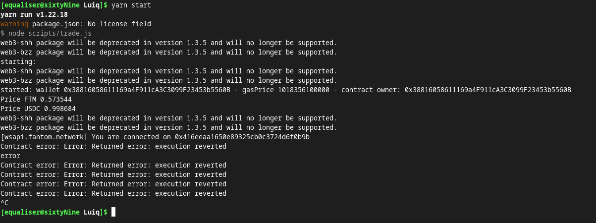 Warning! Error encountered during contract execution [execution reverted] · Issue #18 ...