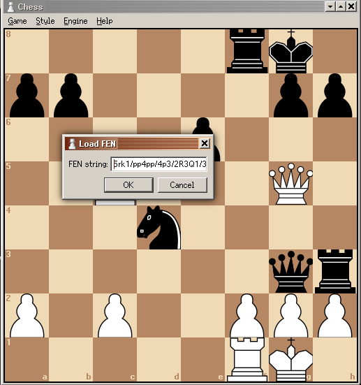 LibChess: Load chess position from FEN by OFFTKP · Pull Request #14000 · SerenityOS/serenity ...