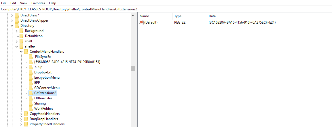Context menu handlers not showing · Issue #6425 · gitextensions/gitextensions · GitHub