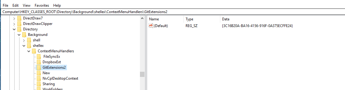 Context menu handlers not showing · Issue #6425 · gitextensions/gitextensions · GitHub