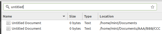 Search view - includes subfolders · Issue #2160 · linuxmint/nemo · GitHub
