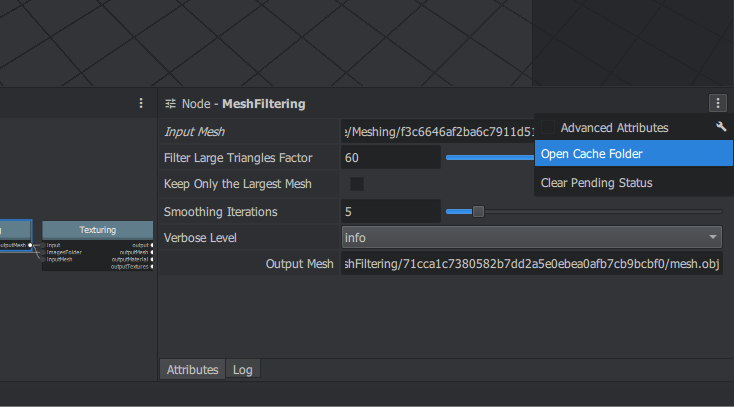 [bug] Cache folder does not open from GUI · Issue #976 · alicevision/Meshroom · GitHub