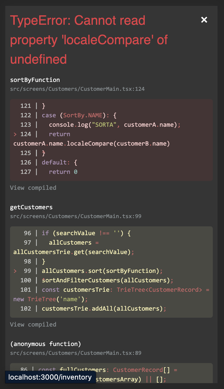 Empty customer names break sorting · Issue #95 · calblueprint/meepanyar ...