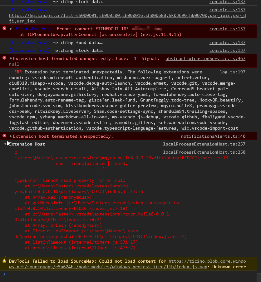 Extension Host Crashes · Issue 109822 · Microsoftvscode · Github 