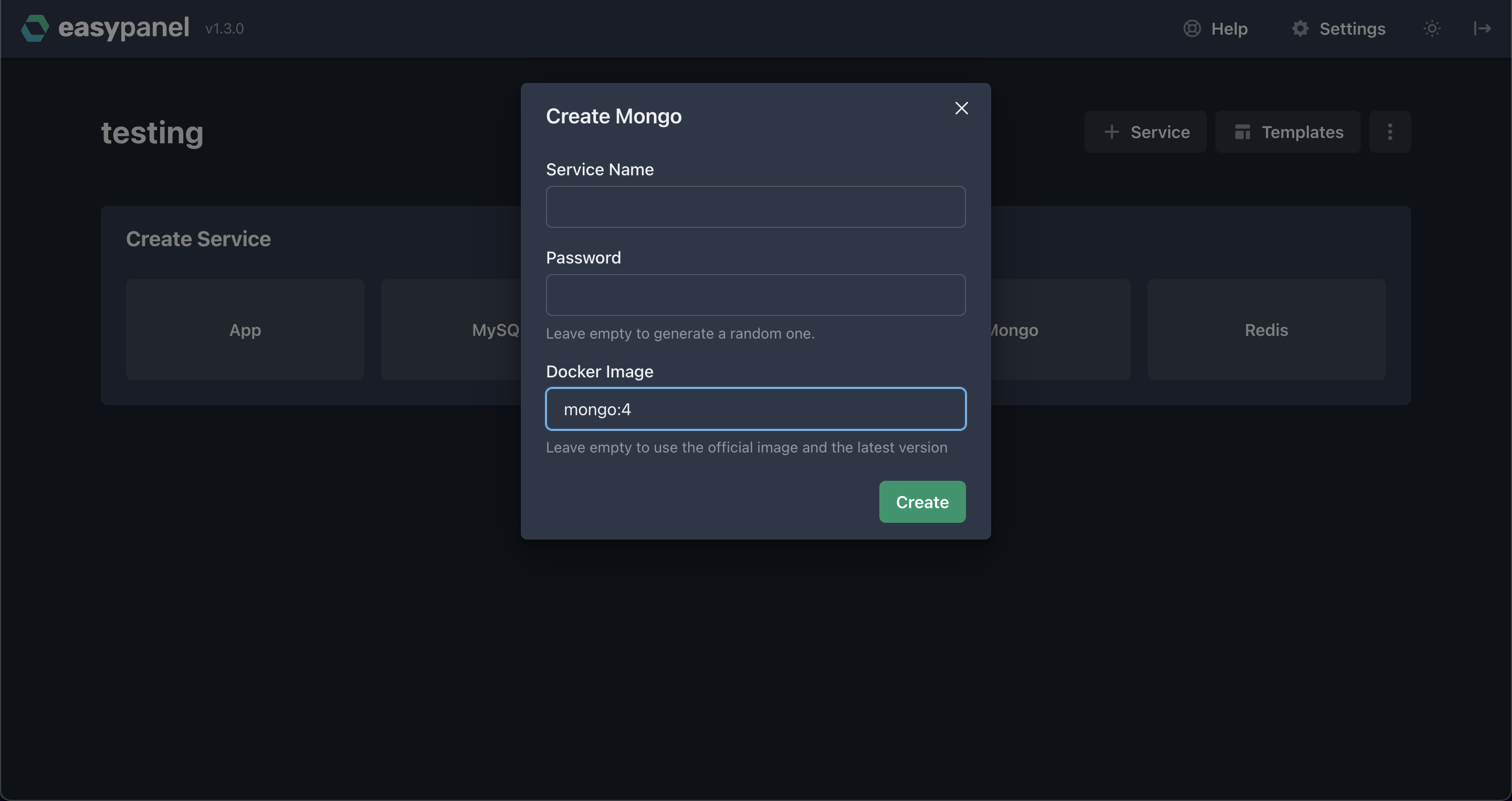 Not possible to start a MongoDB Service · Issue #41 · easypanel-io ...