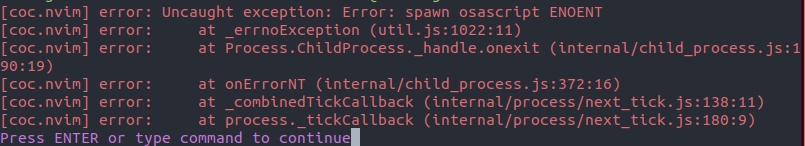 $TERM can't read correctly · Issue #763 · neoclide/coc.nvim · GitHub