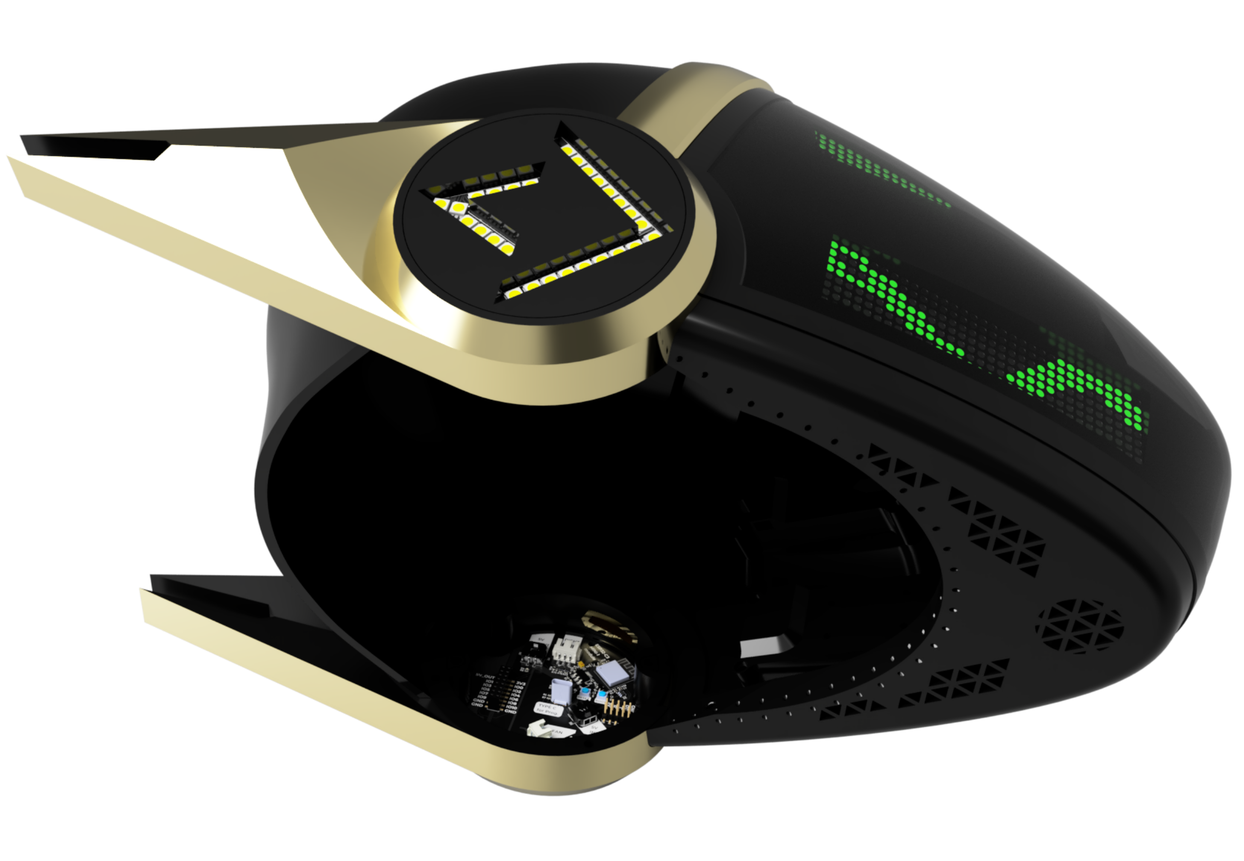 GitHub - Freimor/Protogen_Helmet_1: Protogen helmet for Wolfy