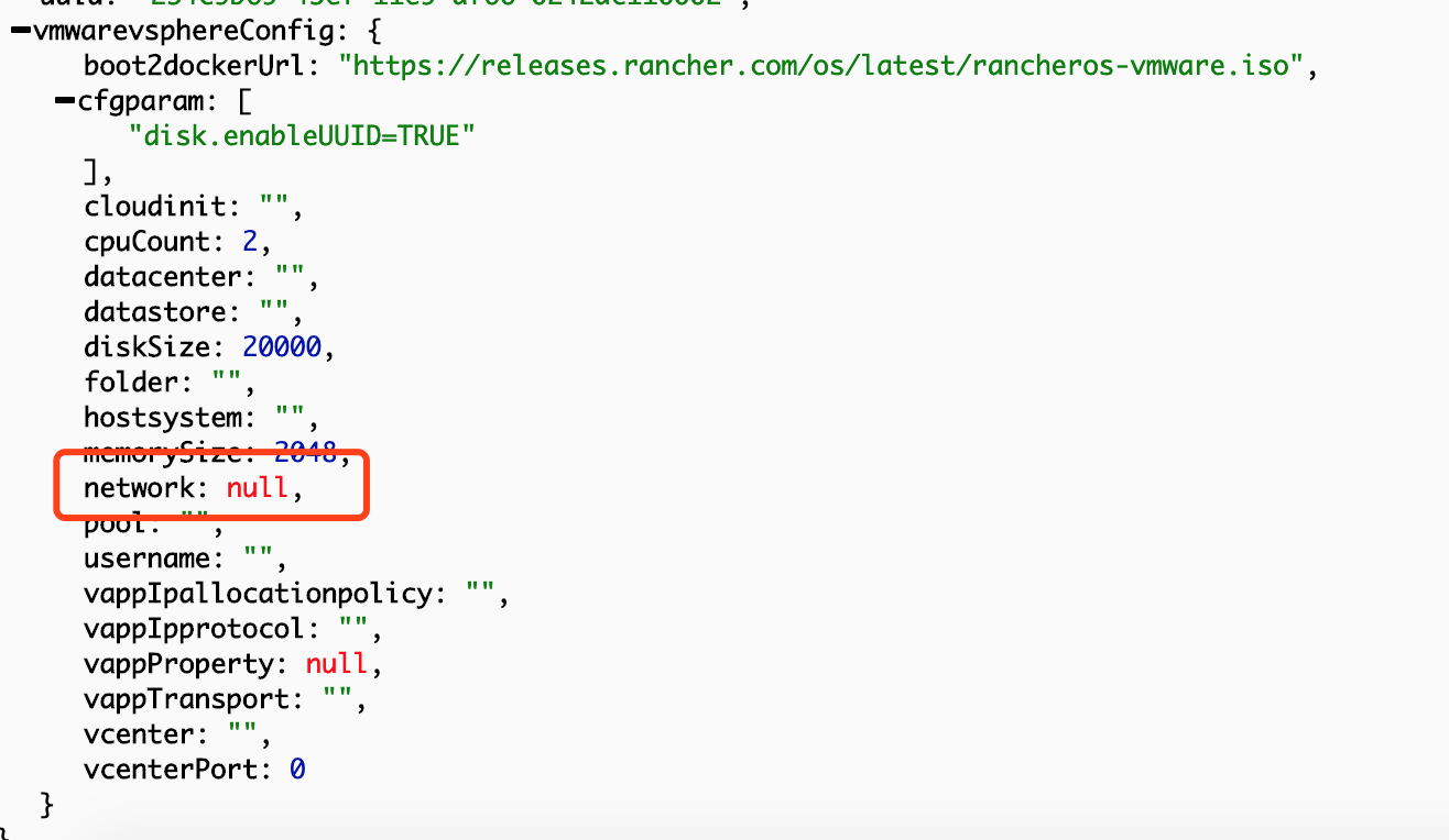 [UI] vSphere node template incorrectly requires 'VM Network' field when using 'Data Store ...