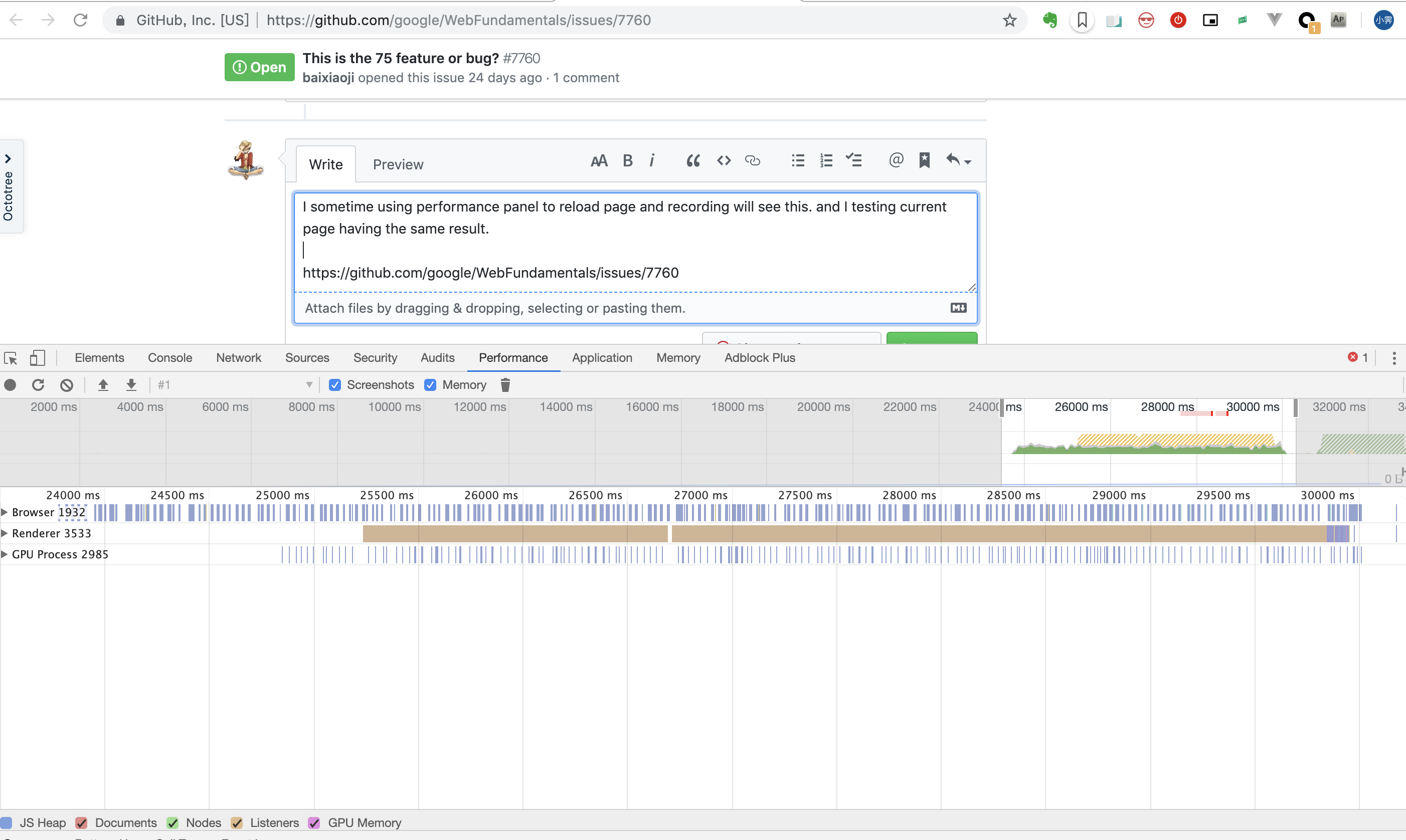 This is the 75 feature or bug? · Issue #7760 · google/WebFundamentals · GitHub