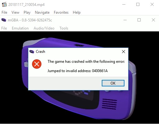 Legend of Zelda, The - The Minish Cap (USA) crashes when rewinding · Issue #1235 · mgba-emu/mgba ...