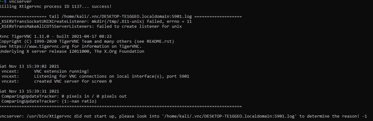 Unable to connect Kex and Wsl2 on windows 11 · microsoft WSL · Discussion #7689 · GitHub