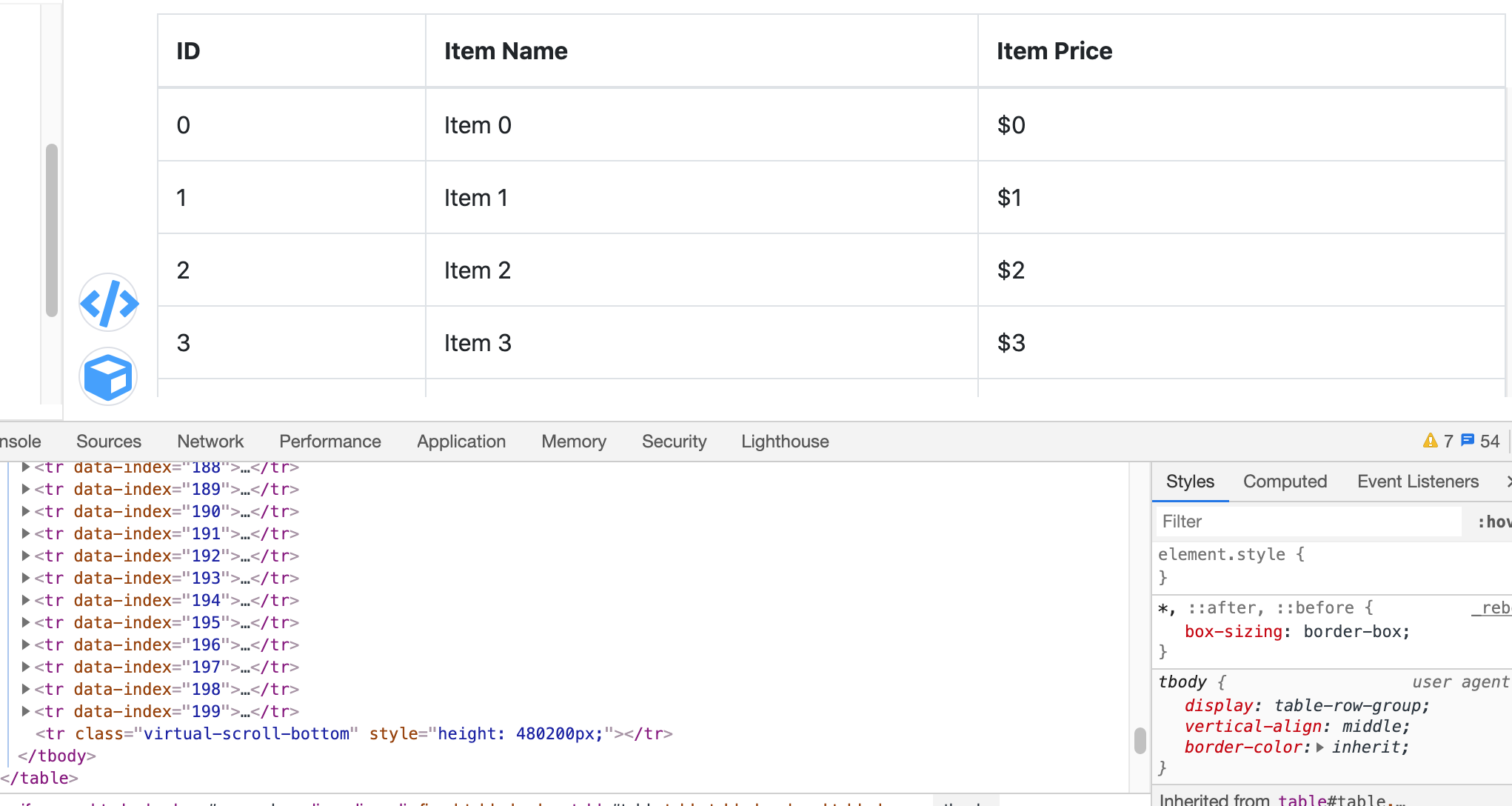 源码中虚拟列表的计算逻辑中的参数是干啥的 · Issue #5207 · wenzhixin/bootstrap-table · GitHub