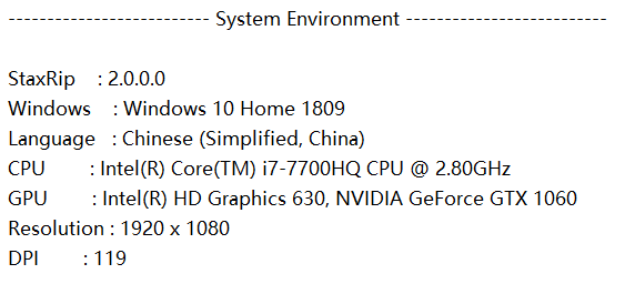 intel H265---System.NullReferenceException: Object reference is not set to an instance of the ...