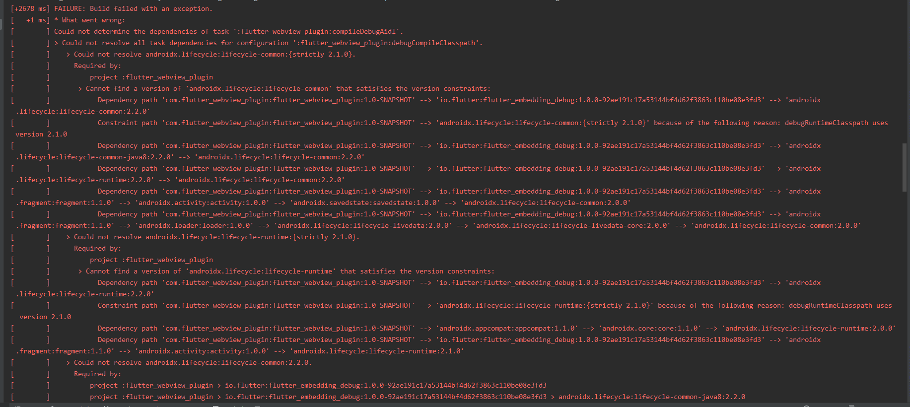 Dependence problem · Issue #74229 · flutter/flutter · GitHub