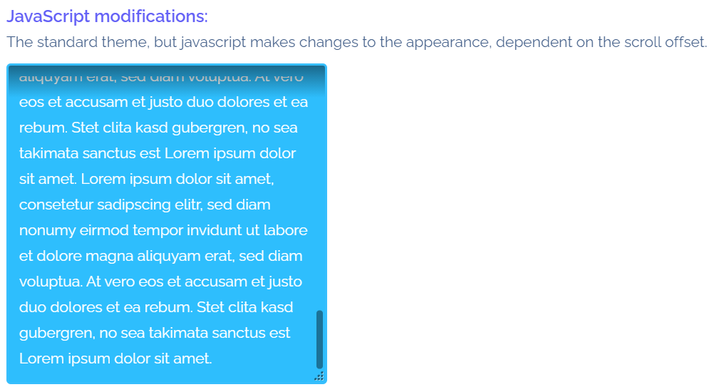 How would I impleten the 4th example from the Demo? · Issue #262 · KingSora/OverlayScrollbars ...