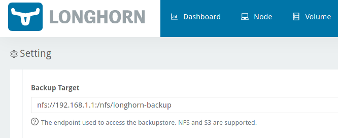 [BUG] Error: backup-target is empty with NFS (when it's apparently not) · Issue #2392 · longhorn ...