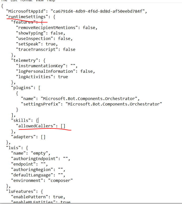 Allowedcaller Add In Wrong Place · Issue 6647 · Microsoftbotframework Composer · Github 