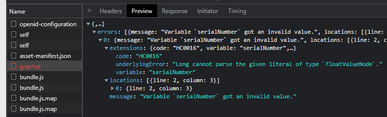 Get GraphQL error response · Issue #3621 · facebook/relay · GitHub