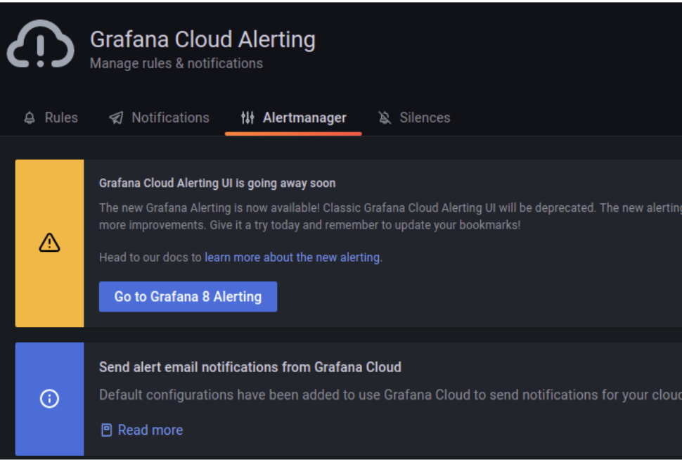 Notification on updated Grafana alerting sounds confusing · Issue #42818 · grafana/grafana · GitHub