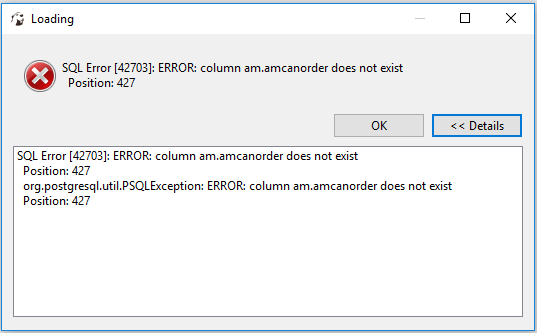 Table Indexes folder error · Issue #2146 · dbeaver/dbeaver · GitHub