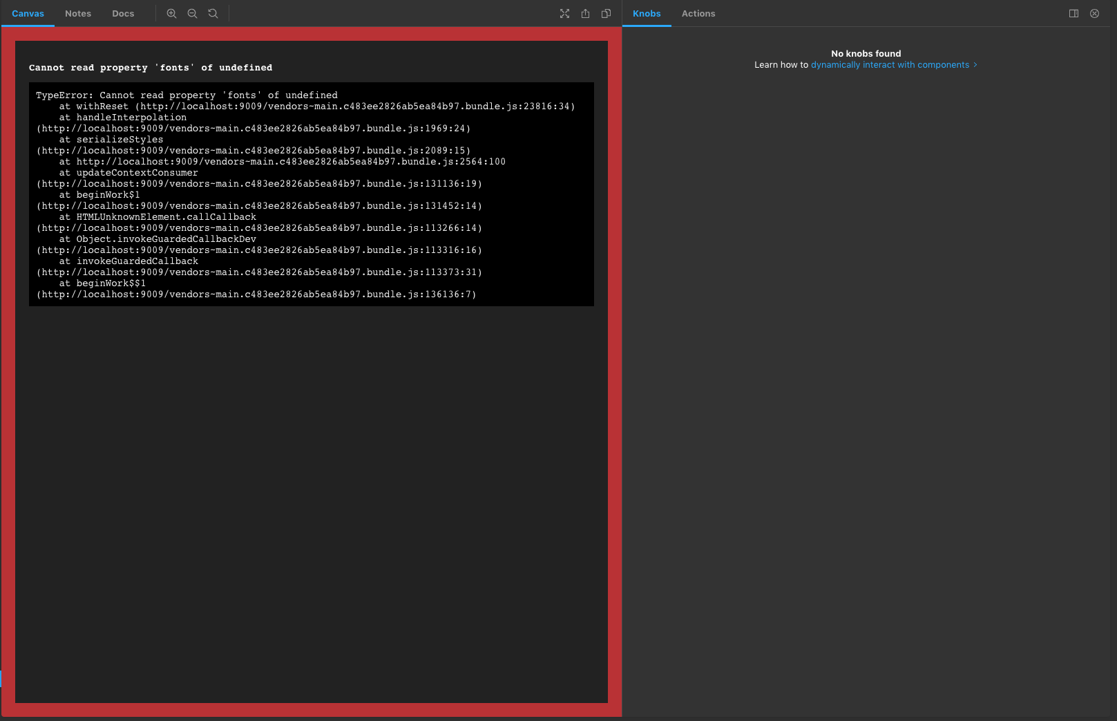 Cannot read property 'fonts' of undefined - using ColorPalette in addon-docs · Issue #8753 ...
